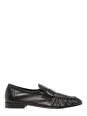 THE ROW Round-toe Loafers - Black