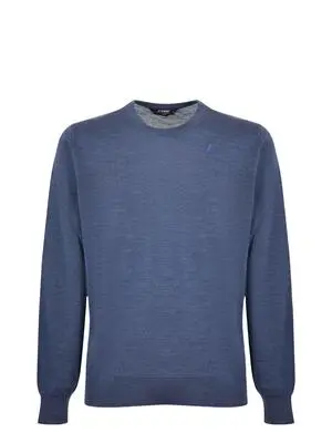 K-WAY Sebastien Crewneck Pullover - Blue