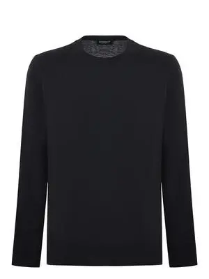 DONDUP Ribbed Crewneck T-shirt - Black