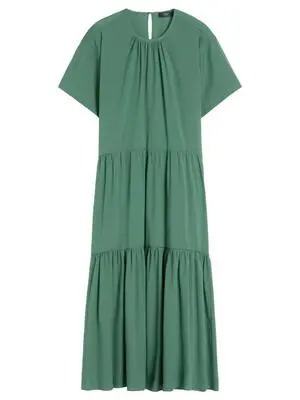 Max Mara Short-sleeved Dress - Green