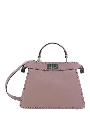 FENDI Fendi Peekaboo ISeeU Small Leather Handbag