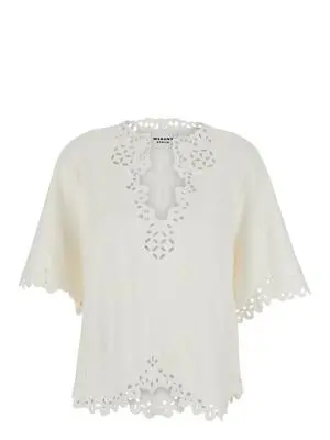 Isabel Marant Étoile Cotton Cut-out Kaftan - Multicolor
