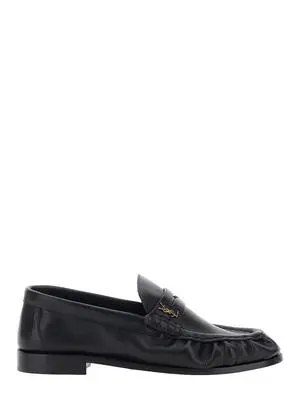 Saint Laurent Le Loafer In Leather - Black
