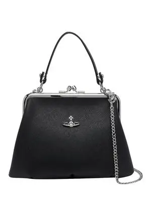VIVIENNE WESTWOOD Granny Frame Purse - Black