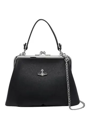 VIVIENNE WESTWOOD Granny Frame Purse - Black