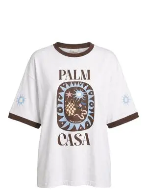 PALM COLLECTIVE Maroc Print T-shirt - White