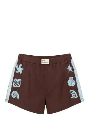 PALM COLLECTIVE Sol Maroc Shorts - Brown