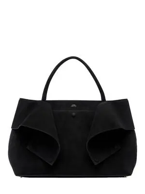 TOTEME Mercer Large Leather Tote Bag - Black