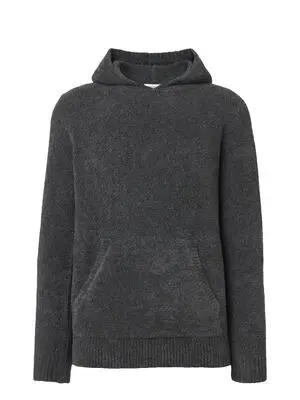 Gabriela Hearst Datum Cashmere And Silk Hoodie - Grey