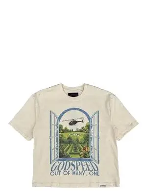 GODSPEED Helipad Dreams T-shirt - Bone