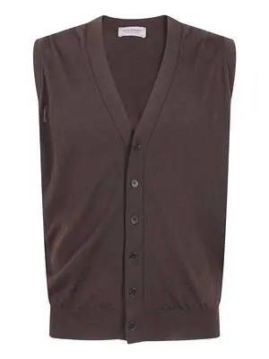 JOHN SMEDLEY Sweater Vest V-neck "bolton"