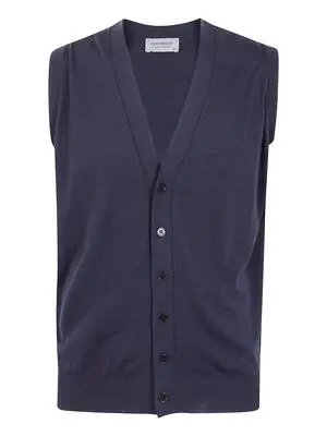 JOHN SMEDLEY Sweater Vest V-neck "bolton"