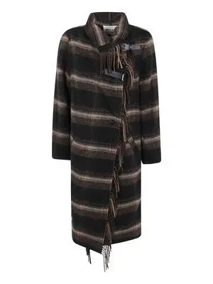 MARANT ETOILE Coat Long "gihan - Black