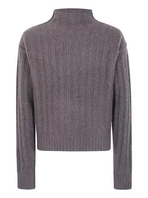 Rick Owens Sweater Cashmere 'turtle Neck - Gray