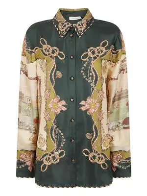 ZIMMERMANN Shirt Floral Print "valiant"