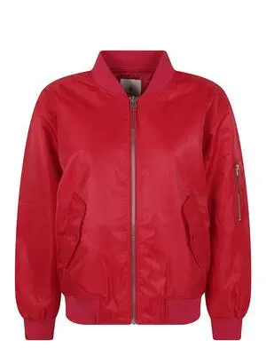ANINE BING Jacket Zipper "leon - Red
