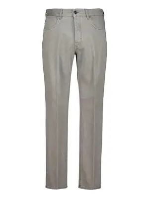 Givenchy Straight-leg Jeans With Logo - Gray