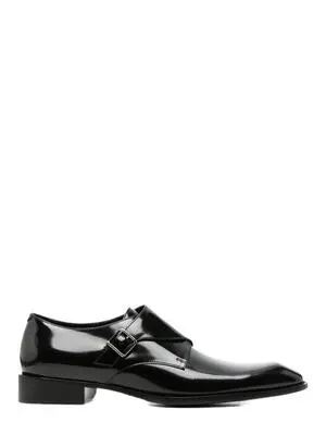 Saint Laurent Monk Shoes - Black