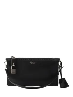 Prada Nappa Leather Pouch - Black