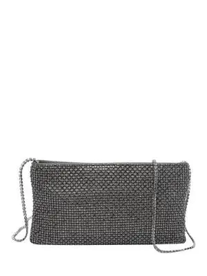 Benedetta Bruzziches Your Best Friend La Petite Clutch - Silver