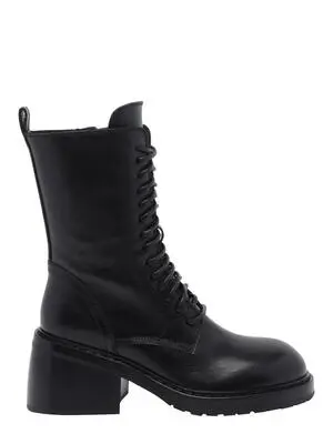 ANN DEMEULEMEESTER Heike Ankle Boots - Black