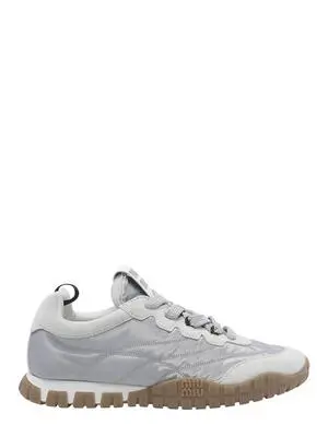 Miu Miu Miu Miu Women Tyre Sneakers Silver