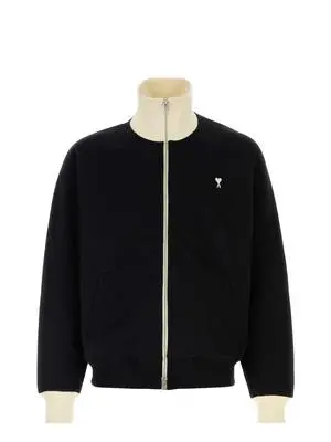 AMI Paris Cotton Sweatshirt - Black