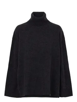 ALLUDE Wool And Cashmere-blend Sweater - Gray