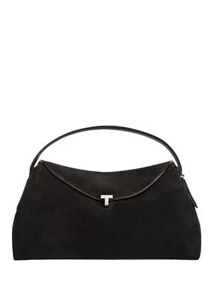 TOTEME T-lock Suede Handbag - Multicolor