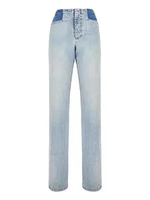MAISON MARGIELA Patchwork Denim Jeans - Multicolor