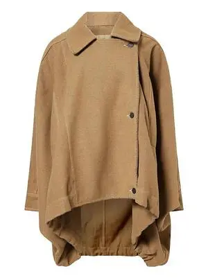 UMA WANG Kew Oversized Wool-blend Jacket - Tan