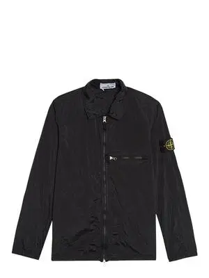 STONE ISLAND Metal Overshirt 'black'
