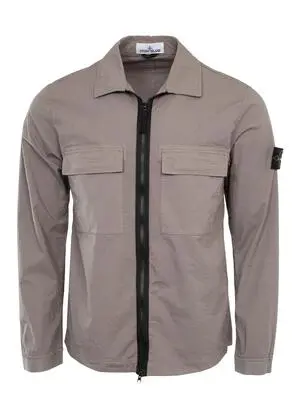 Stone Island Overshirt 'dove - Grey