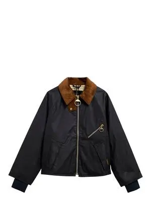 Barbour Arlene Wax Jacket 'navy/ancient' Blue