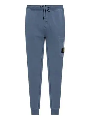 STONE ISLAND Logo Sweatpants 'dark Blue'