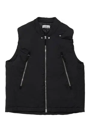 Stone Island Senza Maniche Jacket 'grey - Black
