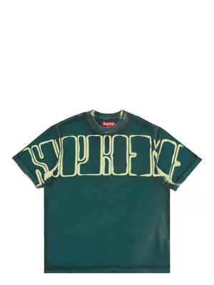 Supreme Overprint Knockout Short-sleeve Top - Teal