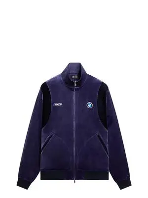 KITH For Bmw Velvet Rui Track Jacket 'techno Violet'