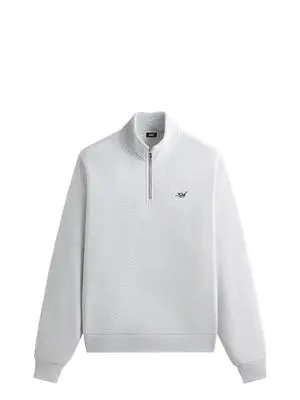 Kith Nelson Quarter Zip 'light Heather - Grey