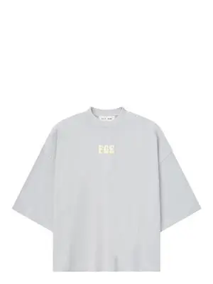 Fear Of God Heavy Jersey Merch Tee Boxy Fit 'washed Overcast - Grey