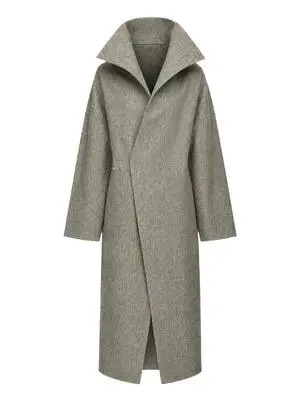 Rick Owens Dracucollar Belted Coat - Tan