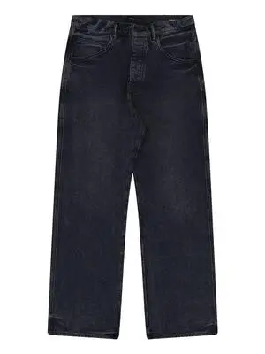 PURPLE BRAND Baggy Fit Canvas Jeans - Blue