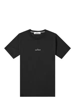 STONE ISLAND Short Sleeve T-shirt 'black'