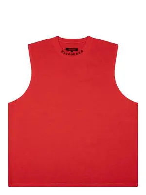 PLEASURES Sorrow Sleeveless T-shirt 'tomato - Red