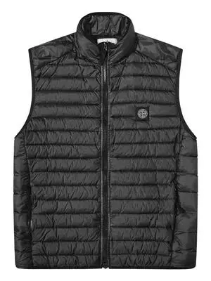 Stone Island Sleeveless Realdown Jacket - Black
