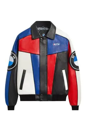 Kith X Avirex For Bmw Leather Jacket - Multicolor