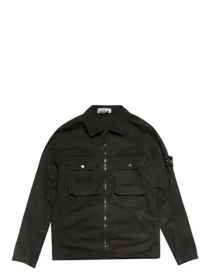 Stone Island 2 Pocket Shirt Jacket - Black