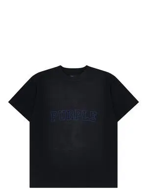 PURPLE BRAND Textured Sky High Tee 'black'