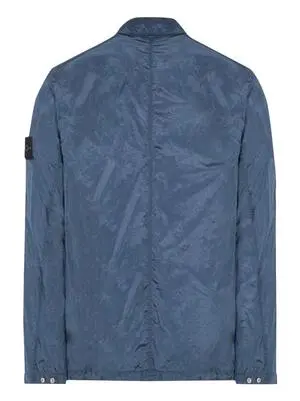 Stone Island Metal Overshirt 'dark - Blue