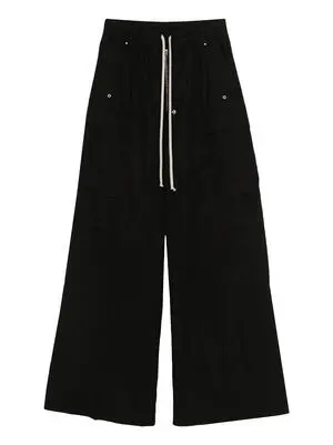 Rick Owens Double Cargo Jumbo Belas Pants - Black